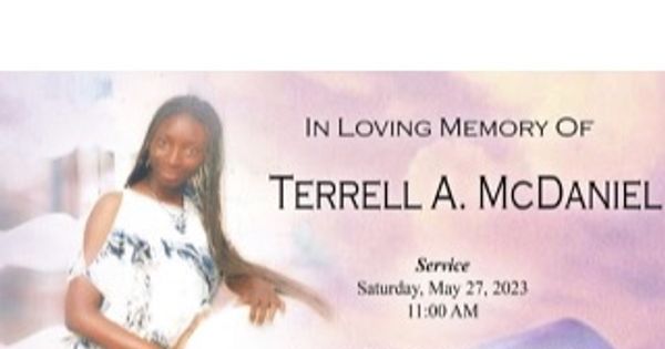 Terrell Amanda McDaniel Obituary in Ft. Lauderdale at McWhite's Funeral ...