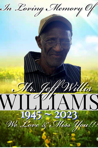 Jeff Williams Obituary in at Affordable Funeral Home