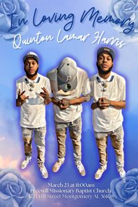 Mr. Quinton Lamar Harris Obituary in Montgomery at Ross-Clayton Funeral ...