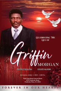 Griffin Morgan Obituary in Pembroke Pines at Nakia Ingraham Funeral ...