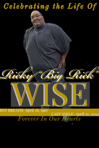 Ricky Wise Obituary in Affordable Funeral Home at | Obit