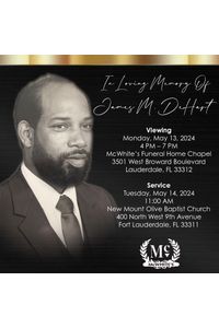 James Morrison DeHart Obituary in Ft. Lauderdale at McWhite's Funeral ...