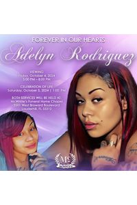 Adelyn Rodriguez Obituary in Ft. Lauderdale at McWhite's Funeral Home ...