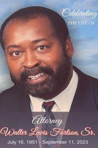 Attorney Walter Lewis Fortson Obituary in Phenix City at Taylor Funeral ...