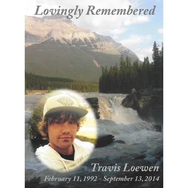 Travis William Loewen Obituary in Grande Prairie at Bear Creek Funeral ...