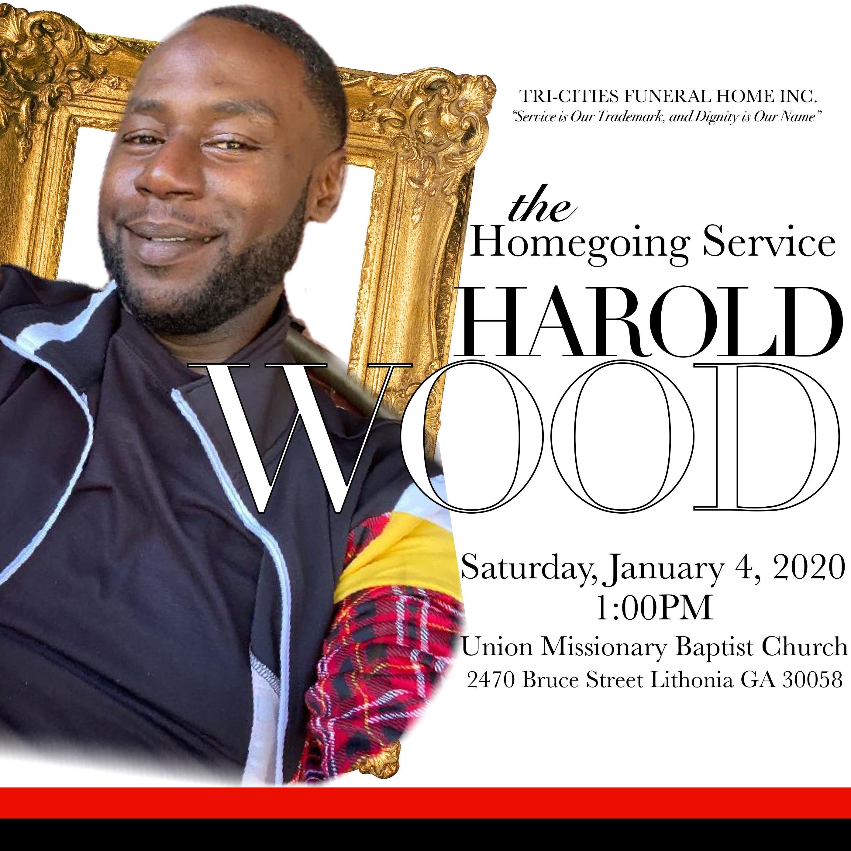 Harold Wood Obituary in Lithonia at Tri-Cities Funeral Home | Obit