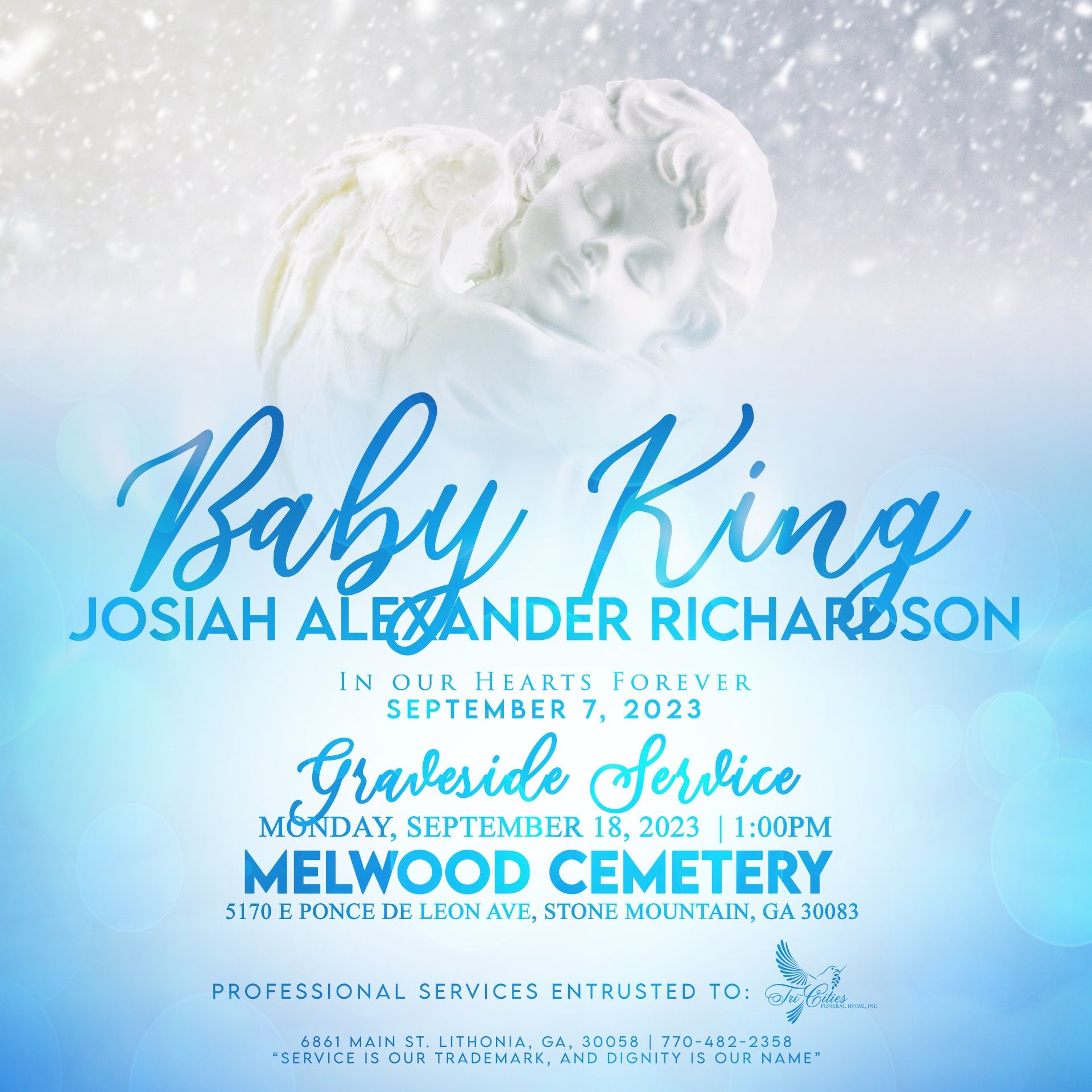Josiah Alexander Richardson Obituary in Lithonia at Tri-Cities Funeral ...