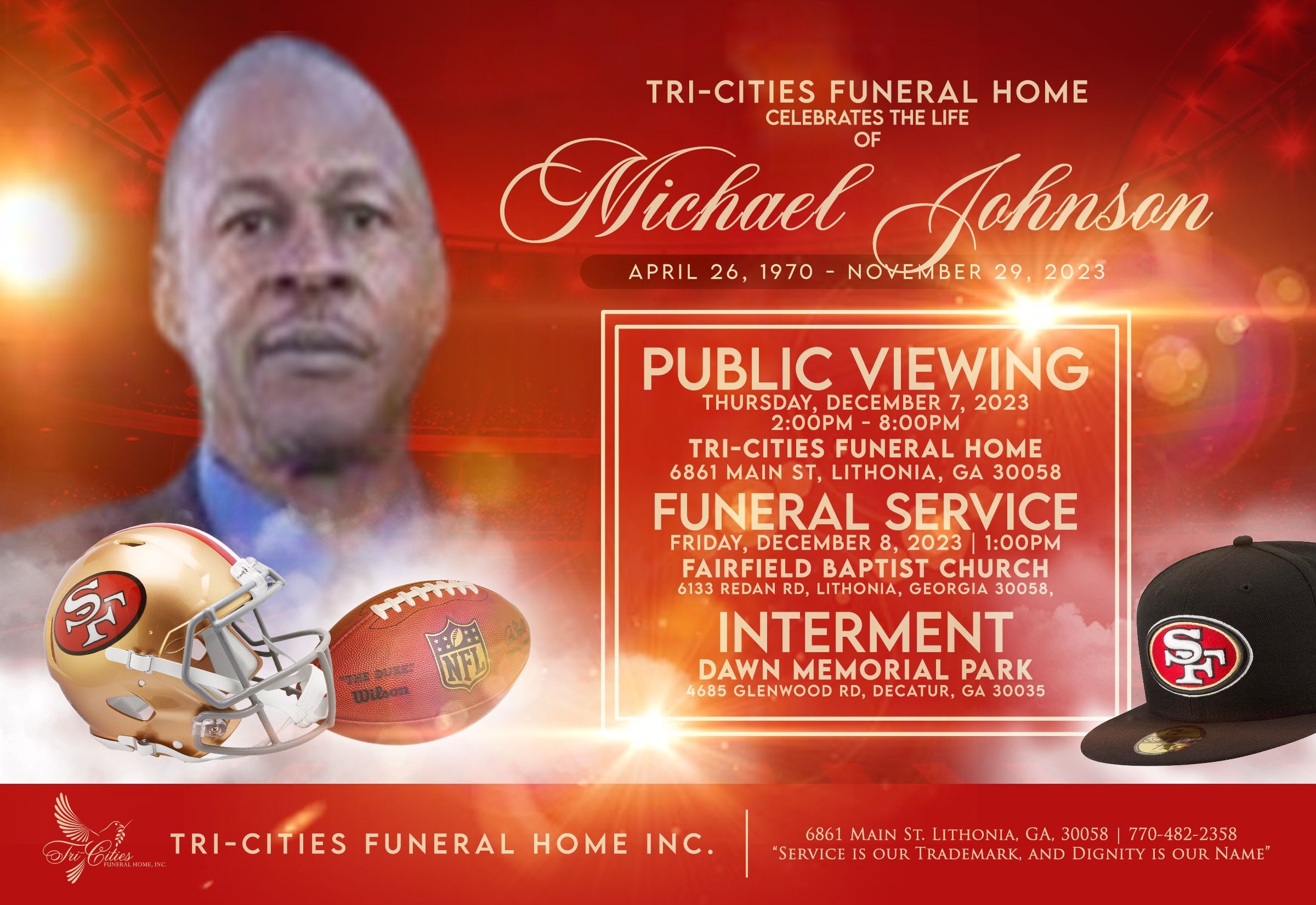Michael Johnson Obituary in Lithonia at Tri-Cities Funeral Home | Obit